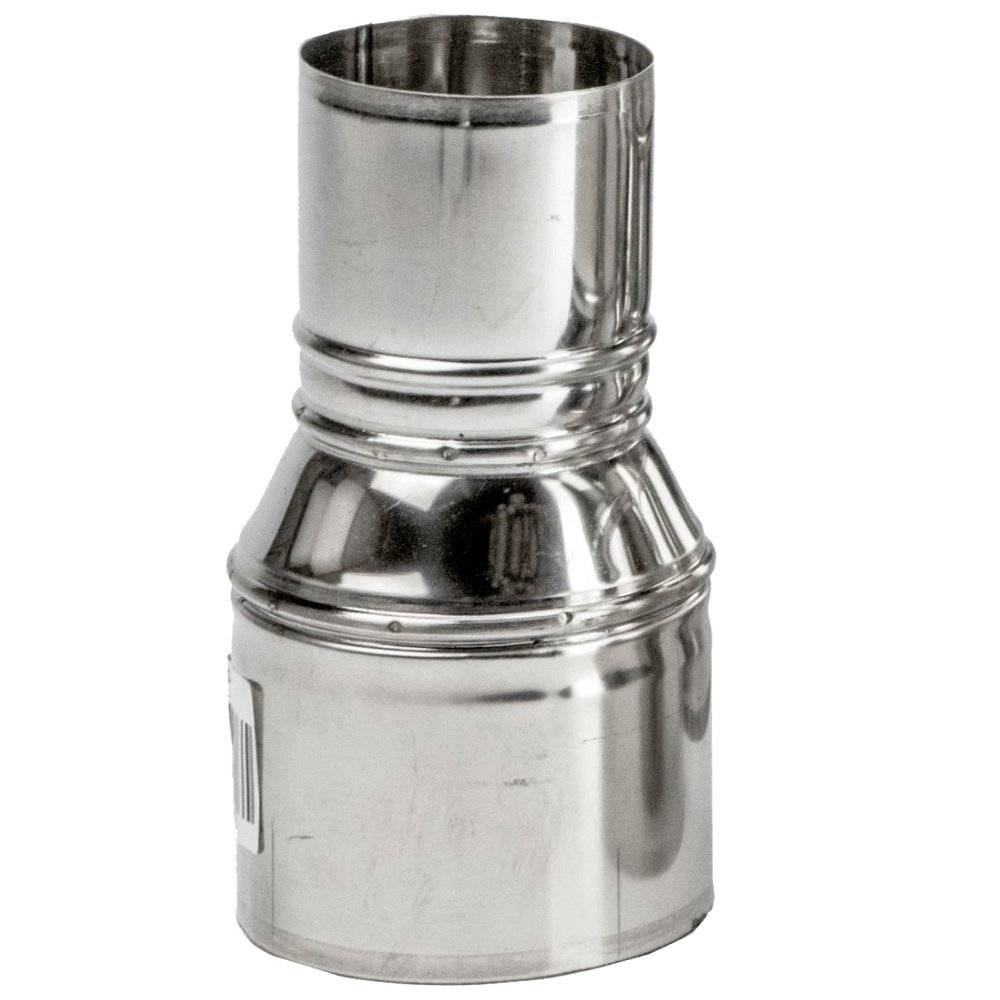 Cos de fum profesional din inox, dublu izolat, 250/90/5, baza 0