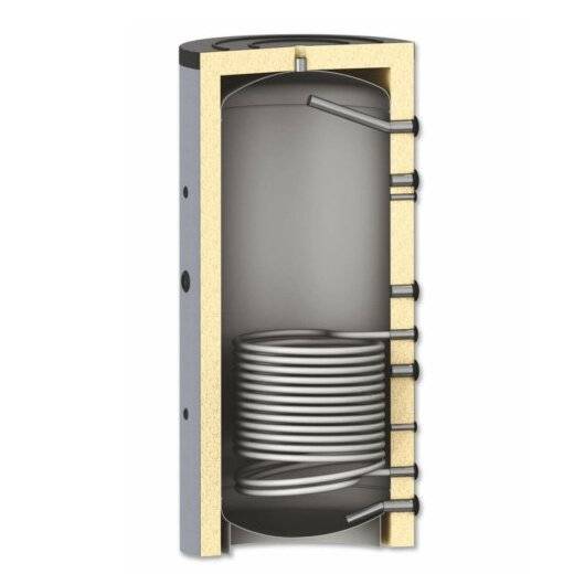 Rezervor de acumulare/puffer cu o serpentina Sunsystem PR 1000L, cu ...